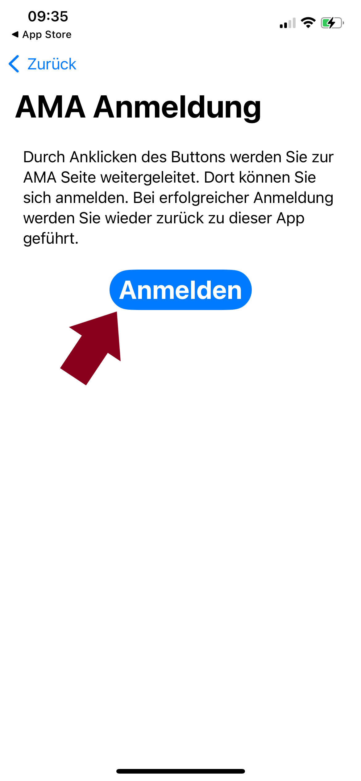AMA Meldungen - RDV Hilfe